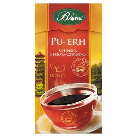 Herbata Czerwona PU ERH 100g Bifix EkoloFF