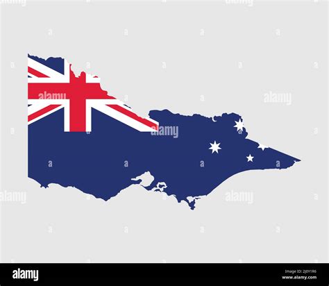 Victoria Australia Maps Cartography Geography Stock Vector Images Alamy