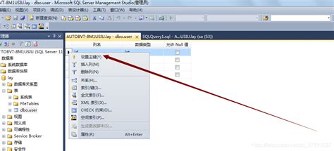 sqlserver数据库设置主键和主键自增 sql server 主键自增 csdn博客