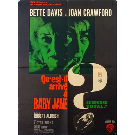 Affiche De QU EST IL ARRIVE A BABY JANE WHAT EVER HAPPENED TO BABY JANE