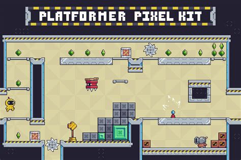 Free Simple Platformer Game Kit Pixel Art Craftpix Net