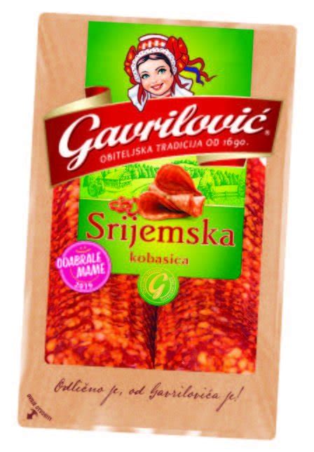 Čajna kobasica ili srijemska kobasica Gavrilović 80 g NTL Akcija