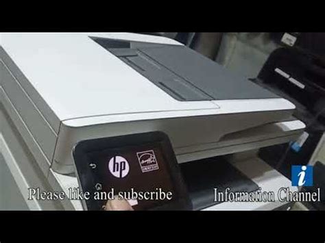 How To Factory Reset HP LaserJet Pro MFP M426fdn YouTube