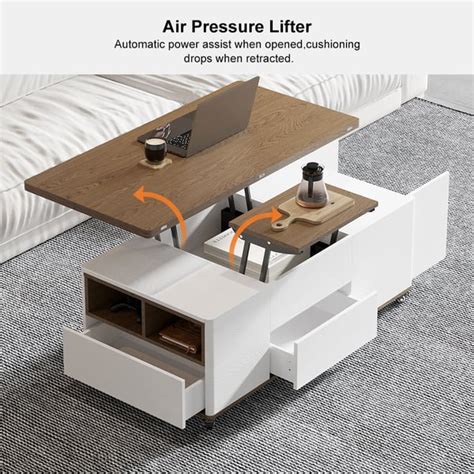 Livraison Gratuite Sur Table Basse Relevable Extensible Table