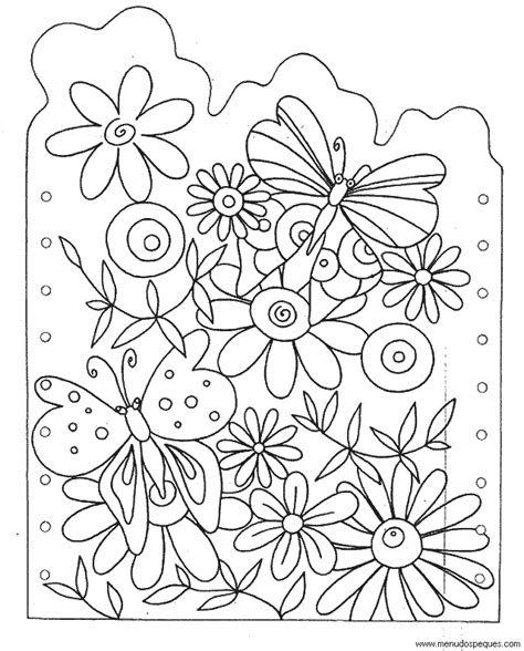 Dibujo Primavera Para Colorear E Imprimir Para Colorear