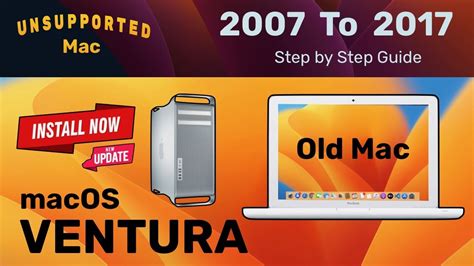 How To Install MacOS Ventura On Old Unsupported Mac 2007 To 2017 Step