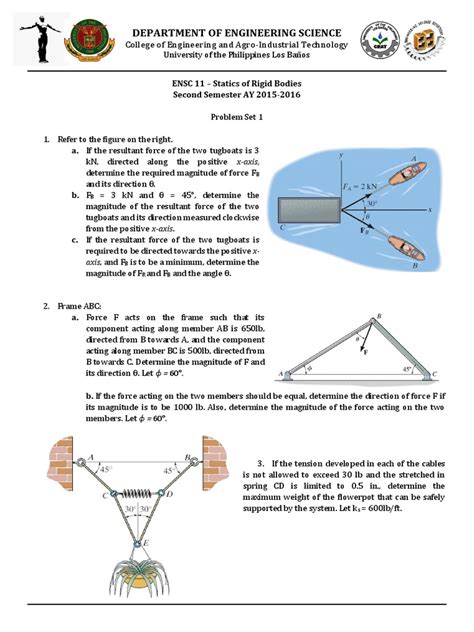 problem set 1 pdf force euclidean vector