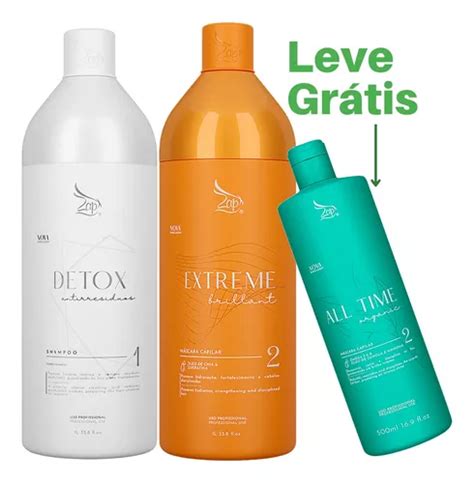 Progressiva Zap Extreme Sem Formol 2x1l Parcelamento Sem Juros