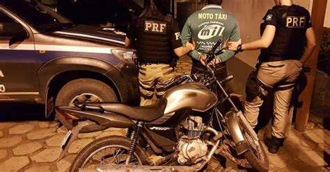 G1 PRF prende motociclista embriagado que conduzia veículo roubado