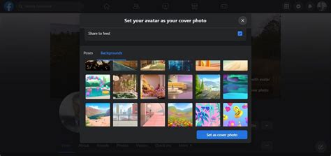 How To Create A Facebook Cover Photo Using Your Avatar