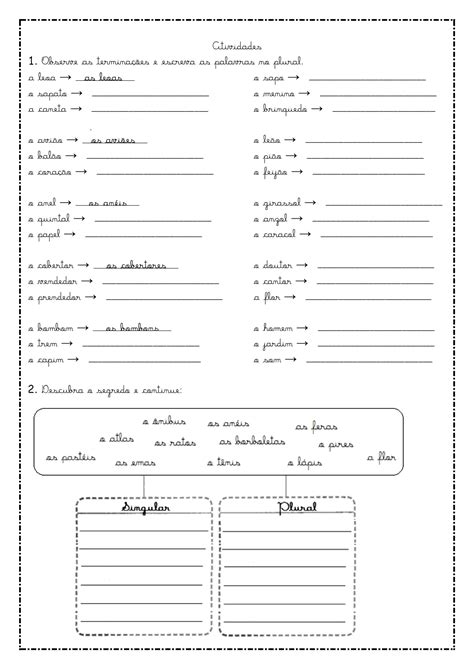 Singular E Plural Ano Braincp