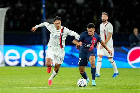 Warren Zaïre Emery est devenu grand C1 Gr F PSG AC Milan 3 0