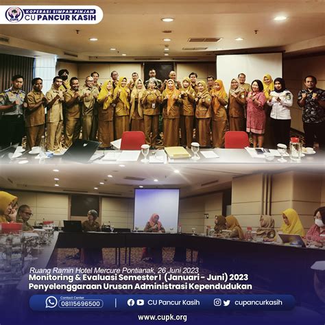 Monitoring Dan Evaluasi Pemanfaatan Data Kependudukan