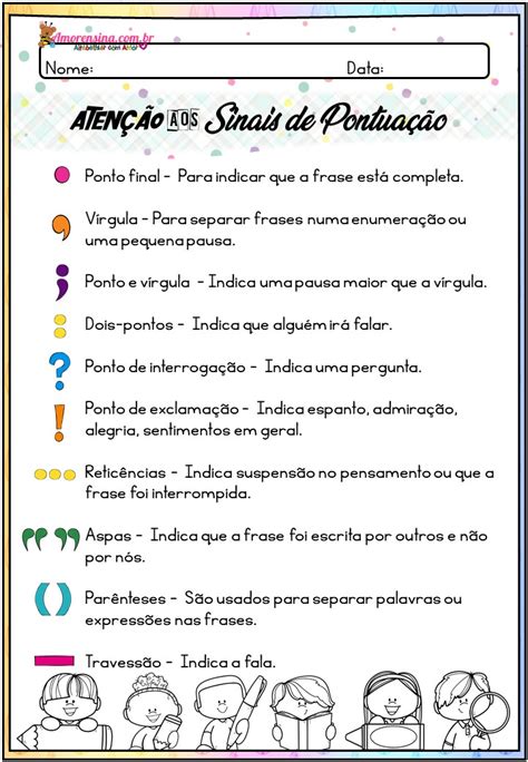 Sinais De Pontua O Ano Maternal Feliz Atividades