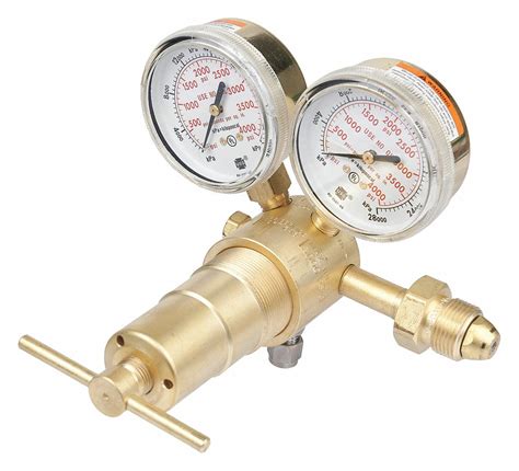Victor Gas Regulator Single Stage Cga Inlet In Swagelok
