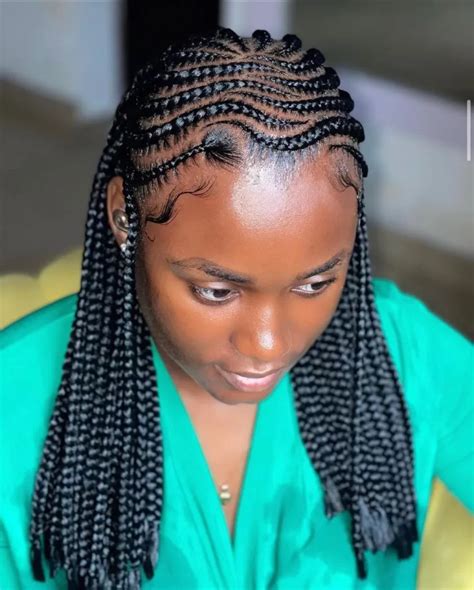 40 Majestic Ghana Weaving Shuku Styles For Black Women