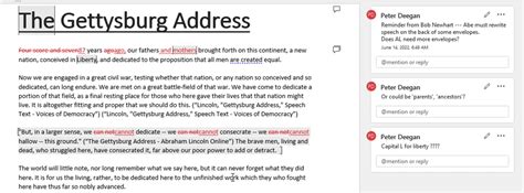 show markup and comments in pdf made from word office watch
