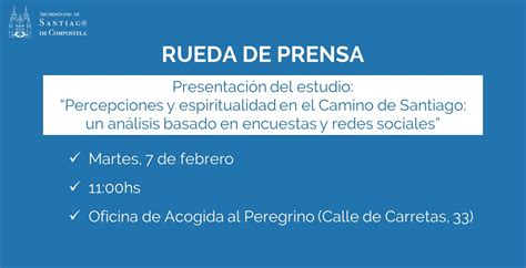 Presentación del estudio Percepciones y espiritualidad en el Camino de
