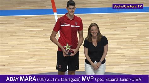ADAY MARA 05 2 21 m Casademont Zaragoza MVP Cpto España Junior