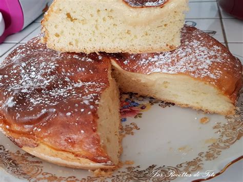Gâteau à la crème pâtissière Les Recettes de Titi