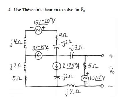 Solved Use Thevenin S Theorem To Solve For V 0 Chegg