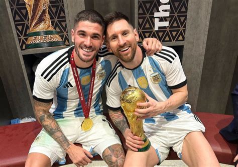 Viral El video íntimo de Lionel Messi con Rodrigo de Paul BOCA JUNIORS
