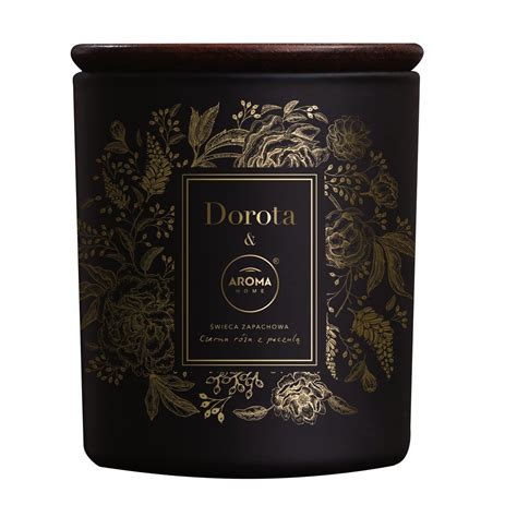 Świeca Aroma Czarna Róża z Paczulą 150g Aroma Home Sklep EMPIK