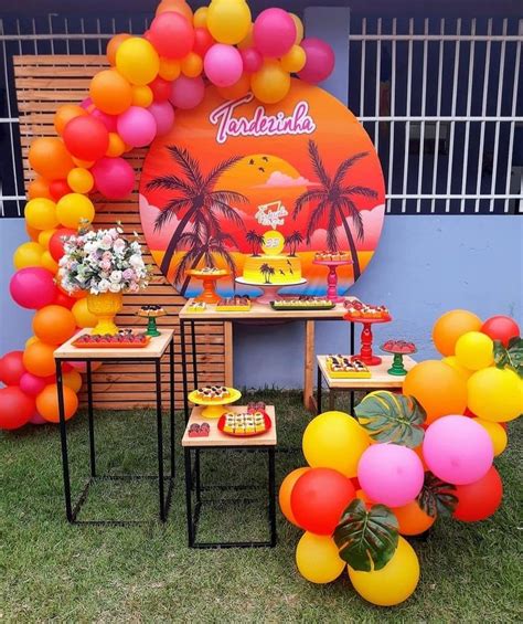 Festa Tardezinha Op Es E Como Decorar Muita Cor E Calor
