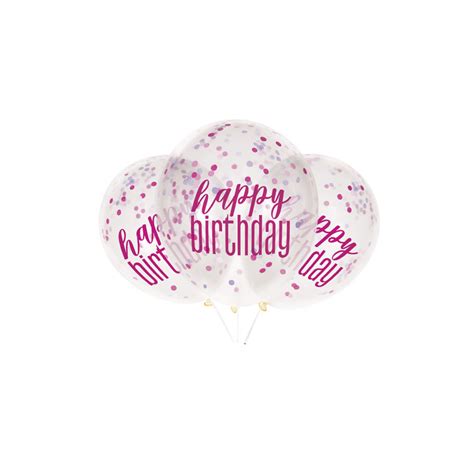 Luftballon Konfetti Happy Birthday Party Deko Geburtstag MisterParty
