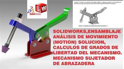 Solidworks B Sico Mecanismos Curso Parte Youtube