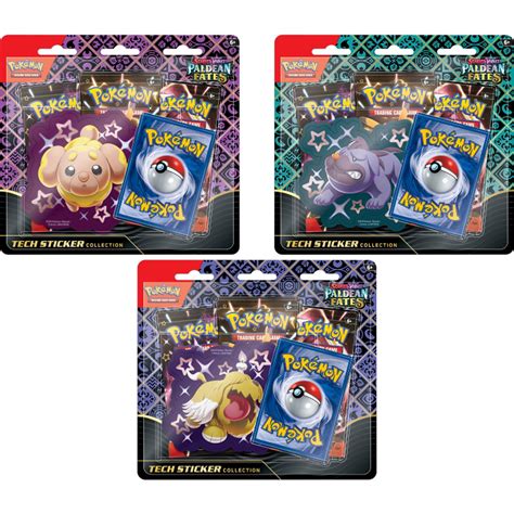 Pokemon SV4 5 Paldean Fates Tech Sticker Collection Undercity Games