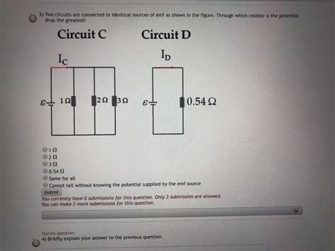 solved 3 two circuits are connected to identical sources of