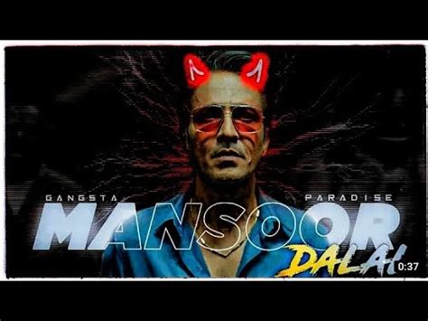 Farzi X Gangsta Mansoor Dalal Edit GANGSTA Farzi Attitude Status