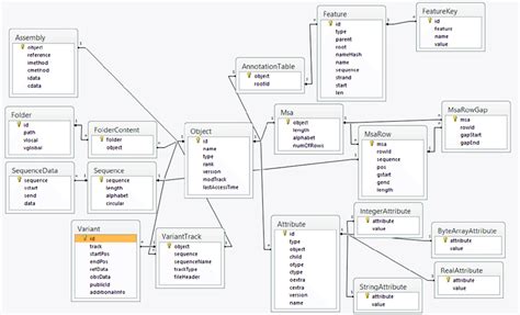 ER Diagram Of The Shared Data Storage For Complex Data Types The
