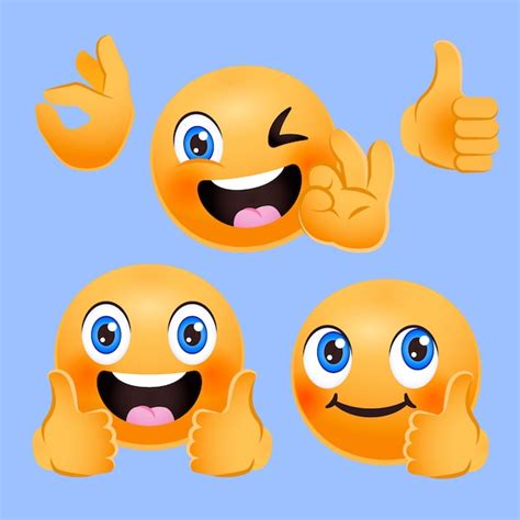 Smileys Daumen Hoch Vektoren Und Illustrationen Zum Kostenlosen