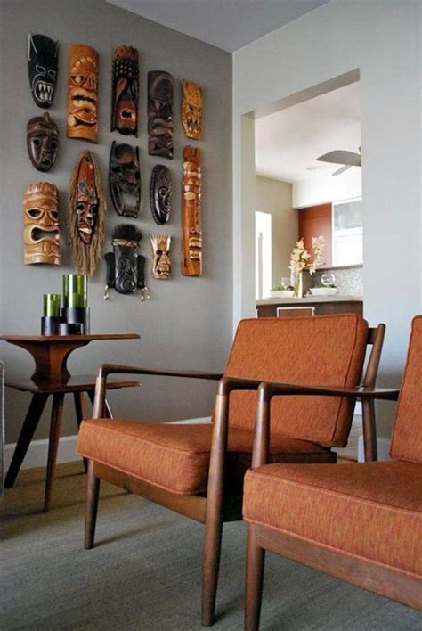 40 African Masks Wall Decoration Ideas Bored Art Modern Apartment