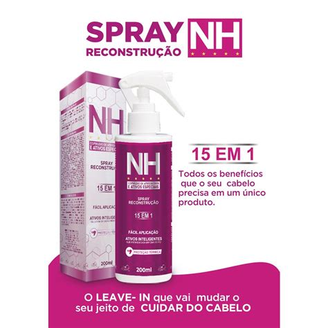 Spray Reconstru O Nh New Hair Ml Belkit Shopee Brasil