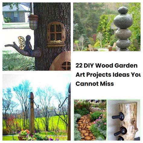 Diy Wood Garden Art Projects Ideas You Cannot Miss Sharonsable
