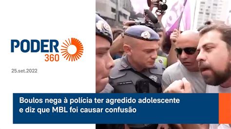 Boulos nega à polícia ter agredido adolescente e diz que MBL foi causar