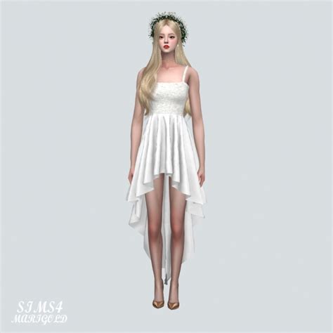 Wedding Mini Dress At Marigold Sims 4 Updates