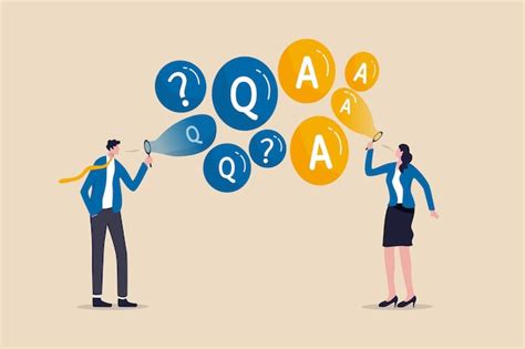 premium vector faq frequently asked questions discussion or questions and answers to get
