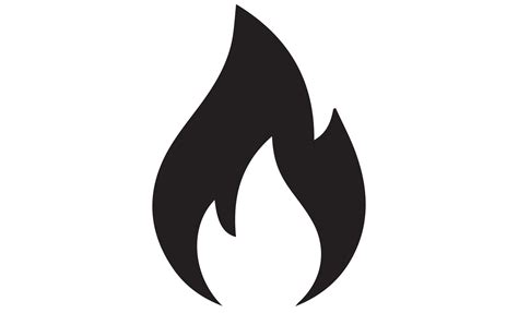 Fuoco Icona Su Trasparente Sfondo Png