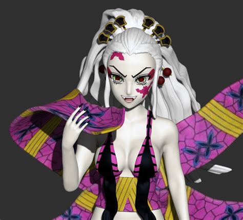 Stl File Daki From Demon Slayer Kimetsu No Yaiba 👾・3d Printing Design To Download・cults