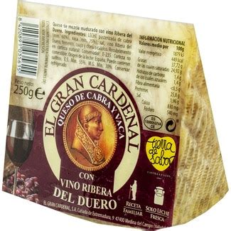 Comprar Queso semicurado mezcla madurado con vino Ribera del Duero cuña