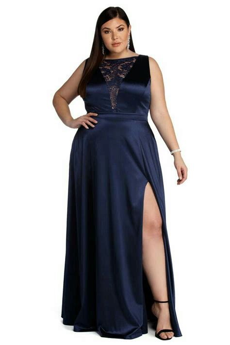 Pin On VESTIDOS DE GALA Plus Size Formal Dresses Satin Dress Long