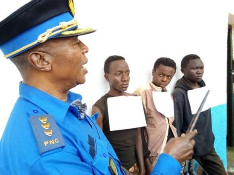 Nord Kivu Arrestation de trois présumés bandits par les services de