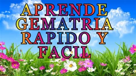 GEMATRIA Clase De Guematria Del ALFABETO HEBREO Para Principiantes