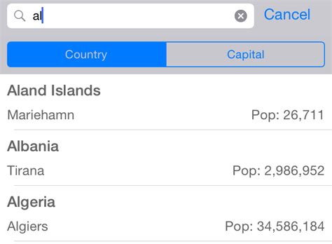 updating to the ios 8 search controller