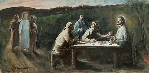 Il Vangelo Del Giorno Commenti E Approfondimenti DISCEPOLI DI EMMAUS