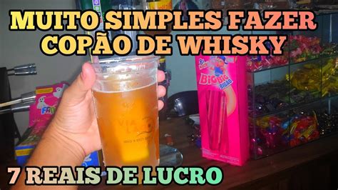 Convêniencia COMO FAZER COPÃO DE WHISKY YouTube